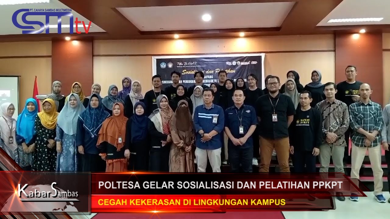 CSMTV #CEGAH KEKERASAN DI LINGKUNGAN KAMPUS, POLTESA GELAR SOSIALISASI ...