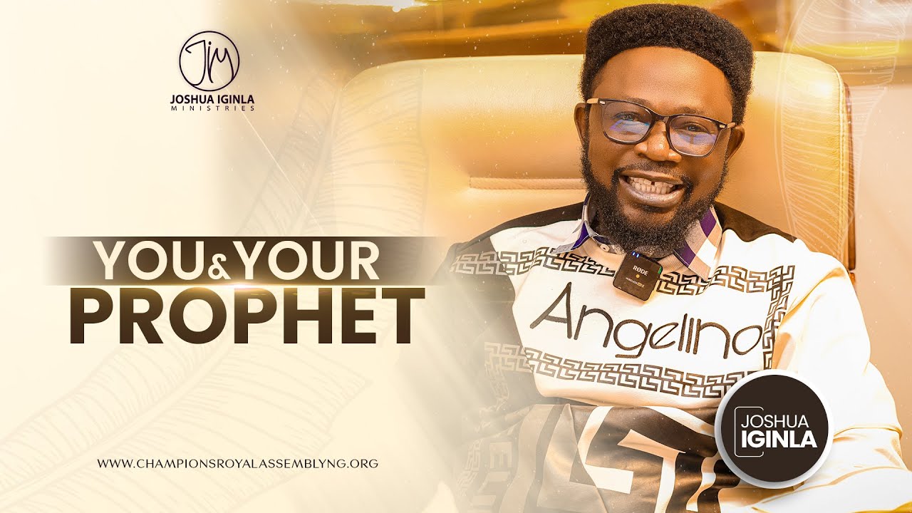 YOU AND YOUR PROPHET WITH JOSHUA IGINLA. - YouTube