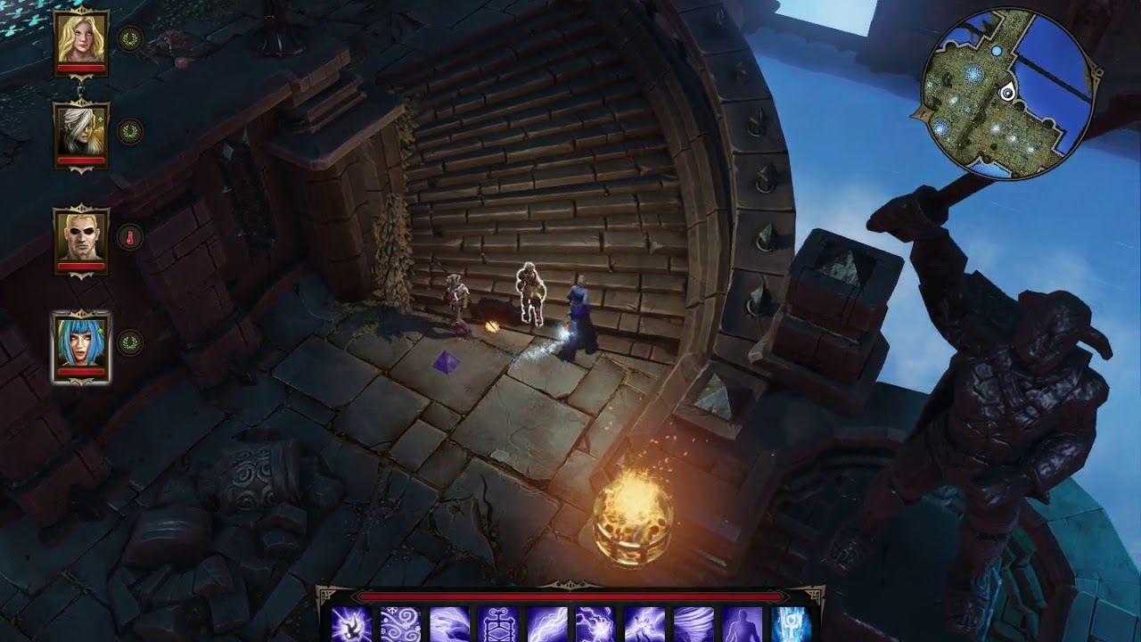 Divinity Original Sin - Knight's Tomb (right room puzzle) - YouTube