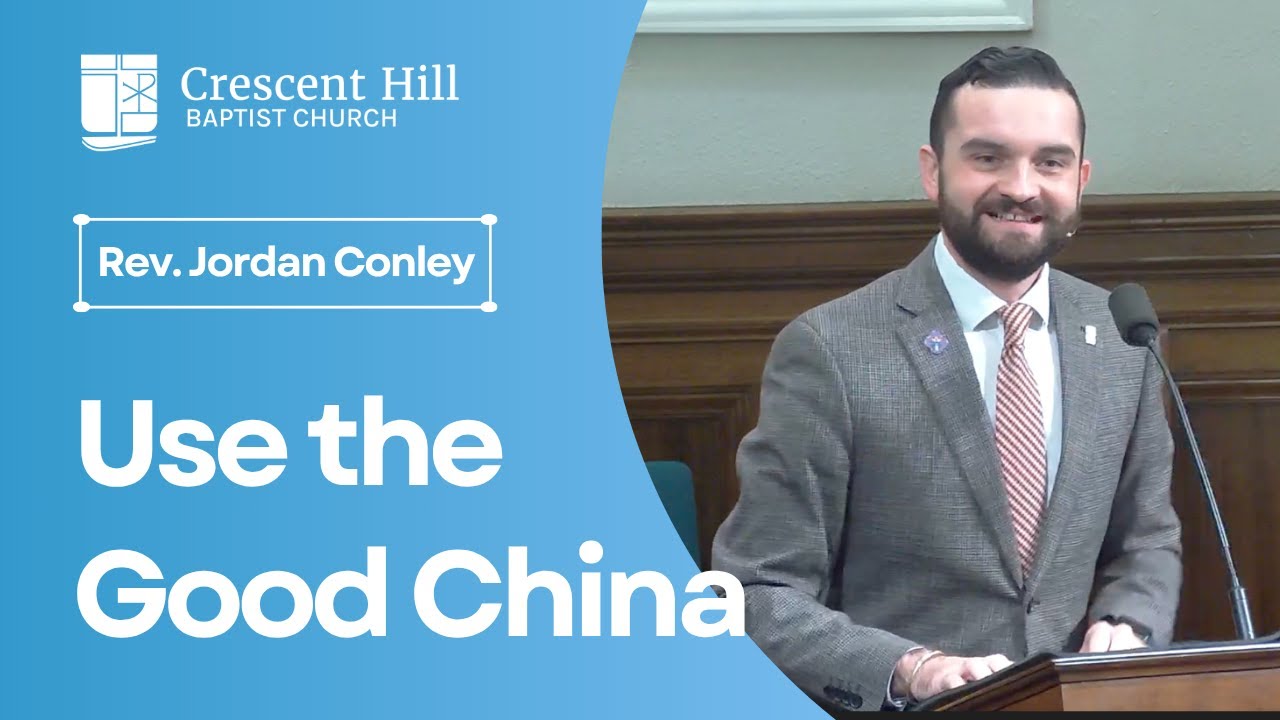 Use the Good China | Rev. Jordan Conley - YouTube