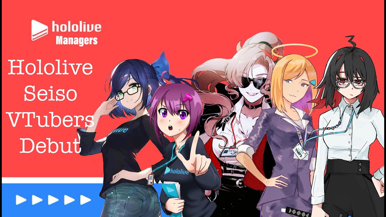 【Debut PV】Hololive Managers -HoloSeiso - YouTube
