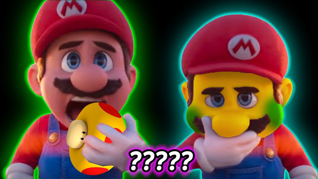 6 The Super Mario Bros. Movie "Despicable Mushroom" Sound Variations in ...