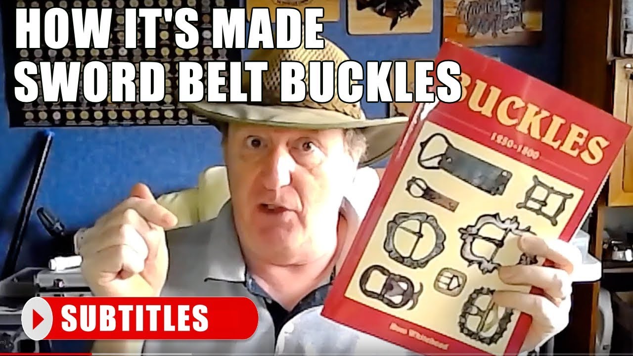 How to make a belt buckle in steel - YouTube