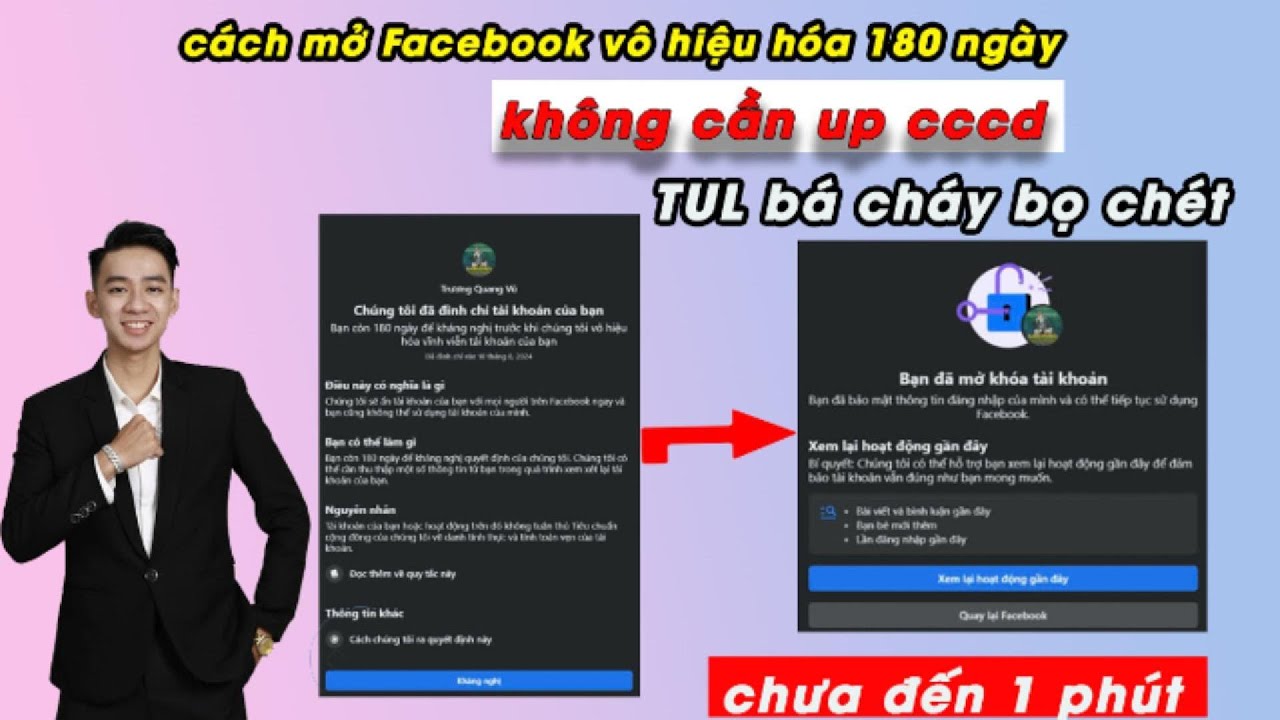 Cách Mở Khoá Facebook Dạng 282 về nhanh không cần up cccd | Tut update ...