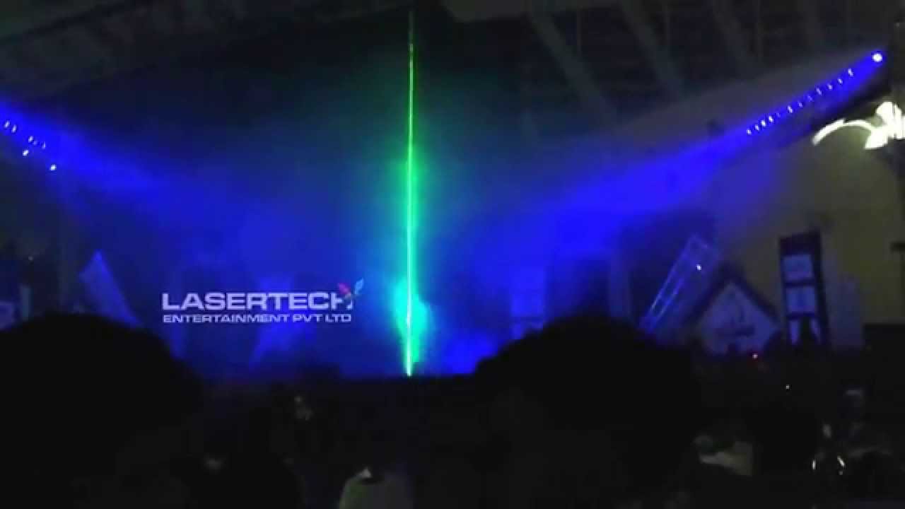 laser man With Logo launch - YouTube