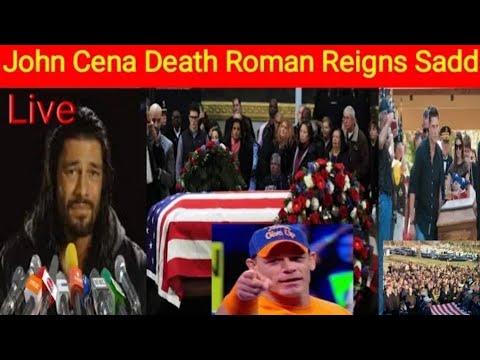 John Cena death Roman Reigns cry - roman reigns statement about john cena death