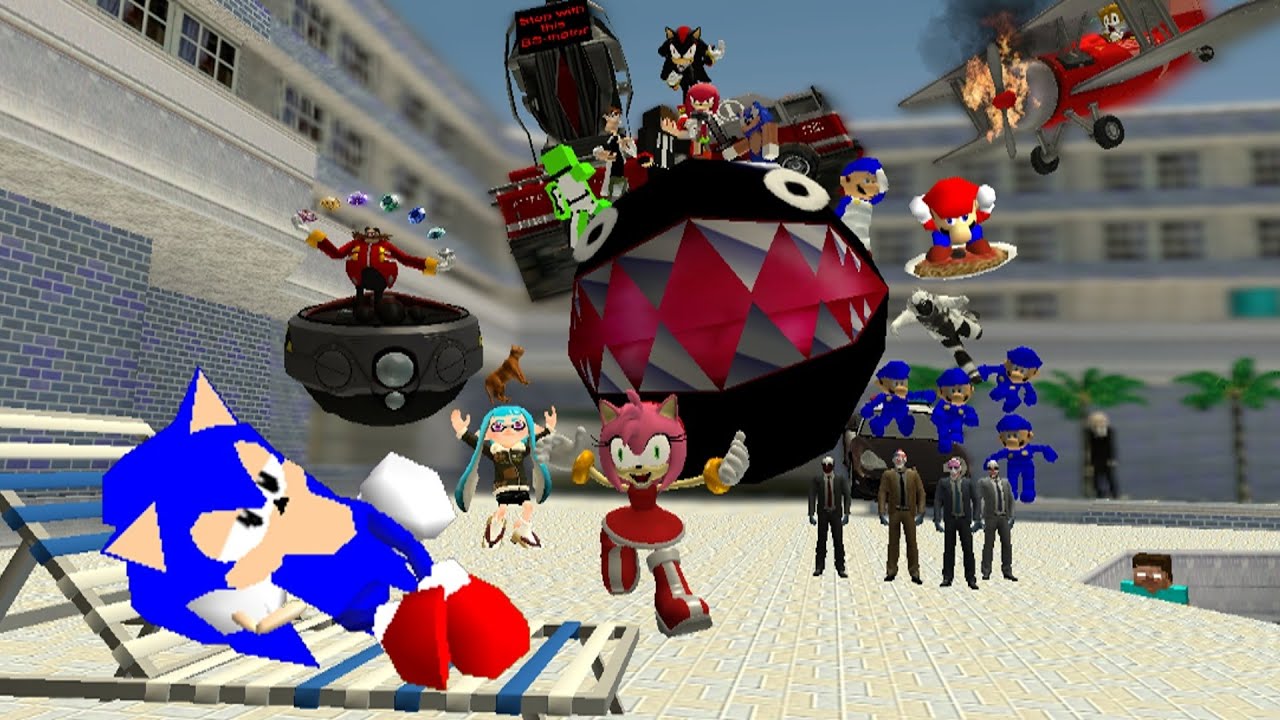 Sonic's Daily Life - Kaizo Sonic Bloopers - YouTube