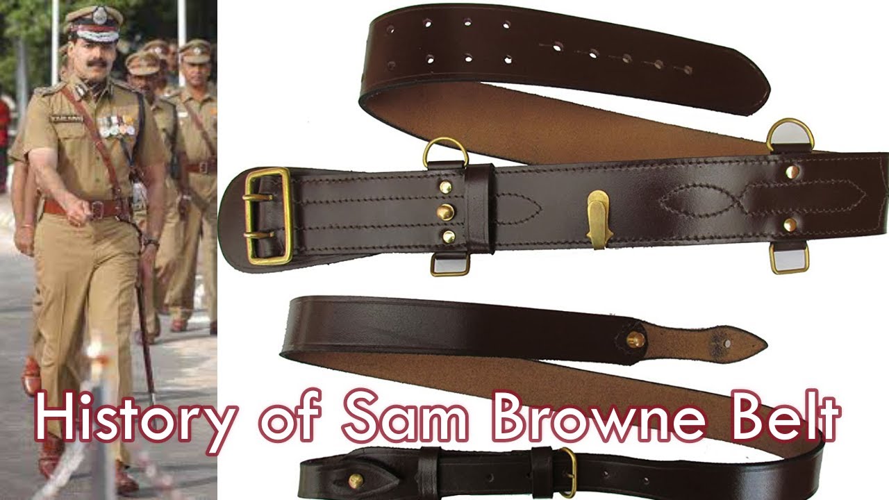 History of Cross Belt/Sam Browne Belt - YouTube