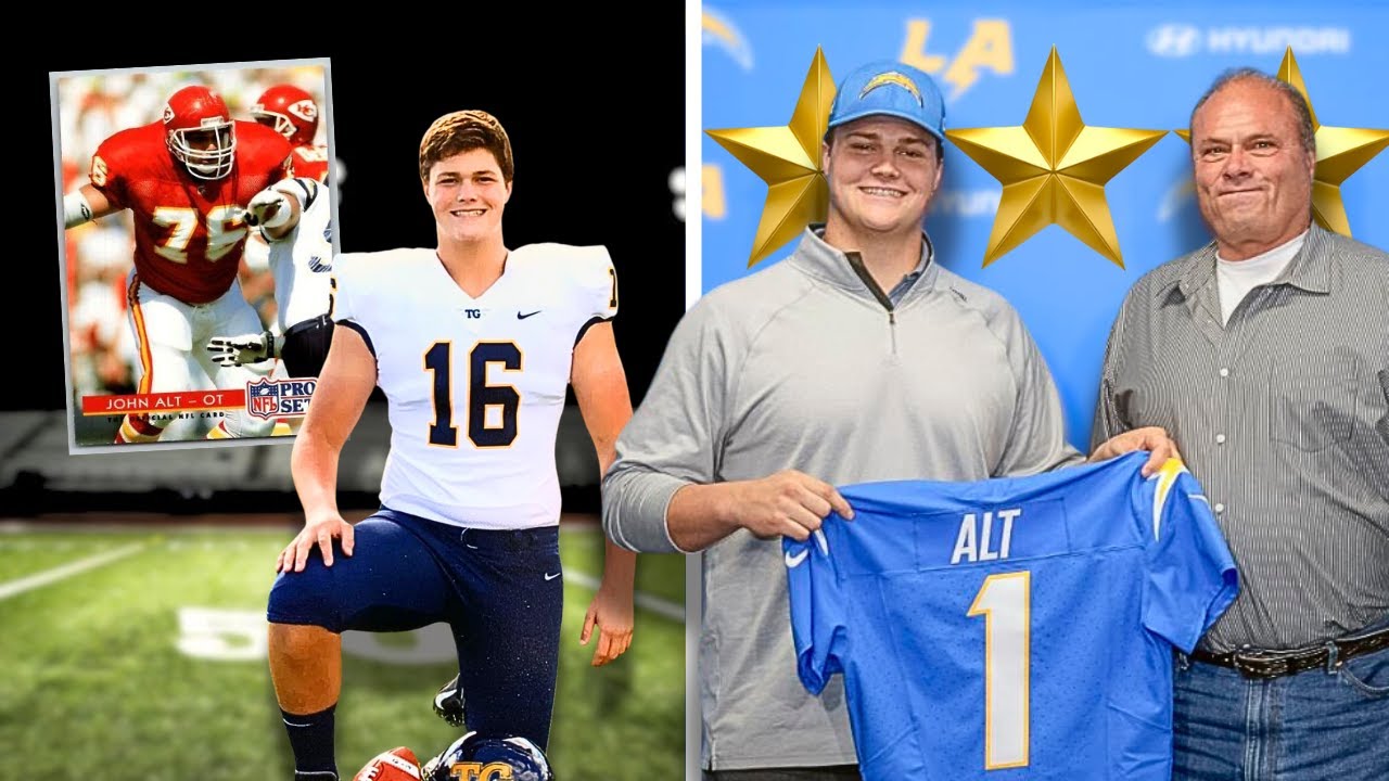 Joe Alt Played Quarterback Growing up - The Joe Alt Story - YouTube