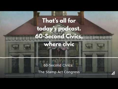 The Stamp Act Congress - YouTube