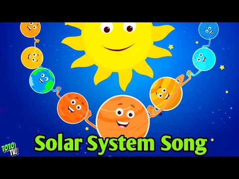 The Planet Song | 8 Planets of the Solar System Song for Kids | Solar ...