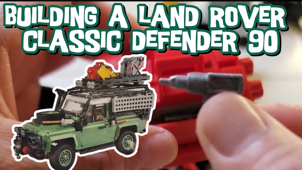 BUILDING a LUXURY LANDROVER w BABY♡ Come Say Hi♡ RELAXING #lego #legos ...