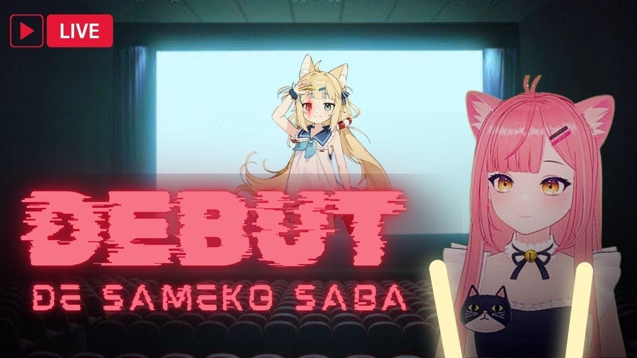 🫧🐟 Debut Oficial Sameko Saba en Vivo 🐟🫧「 Mimi-ChanVT 」˙ . ꒷ 🍰 . 𖦹 ...