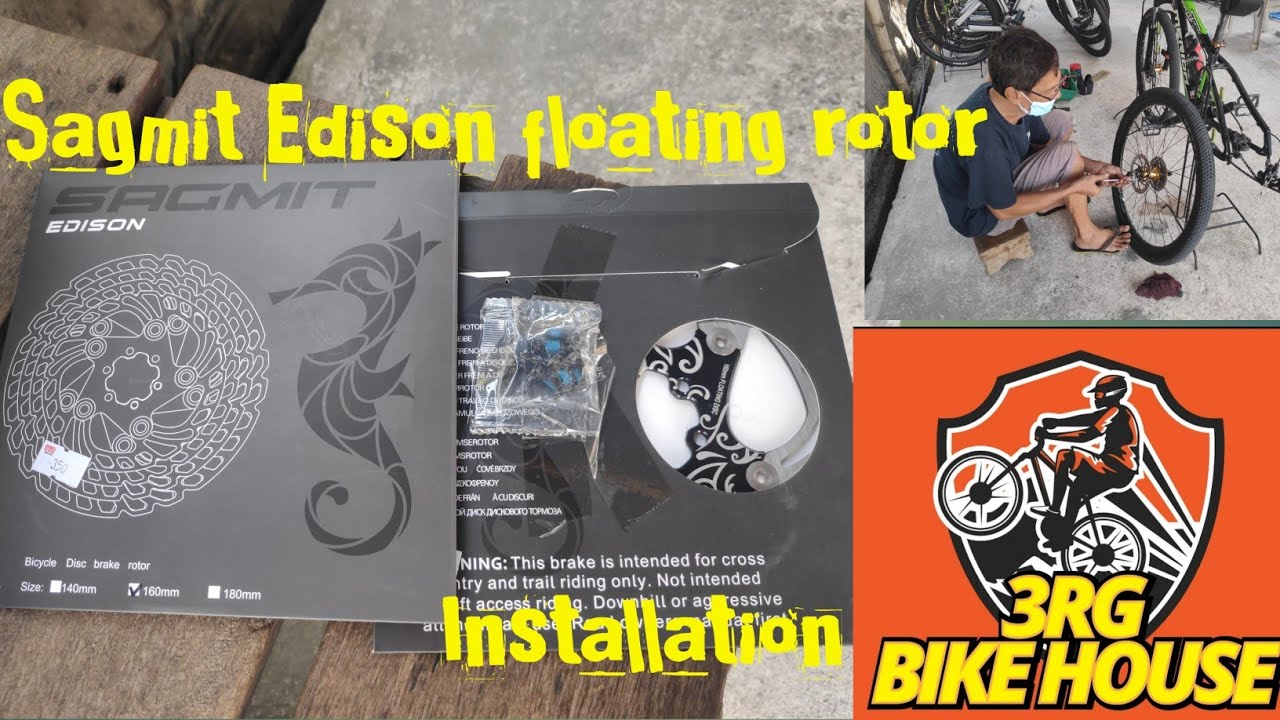 SAGMIT EDISON FLOATING ROTOR 160MM |Chongz Tv - YouTube
