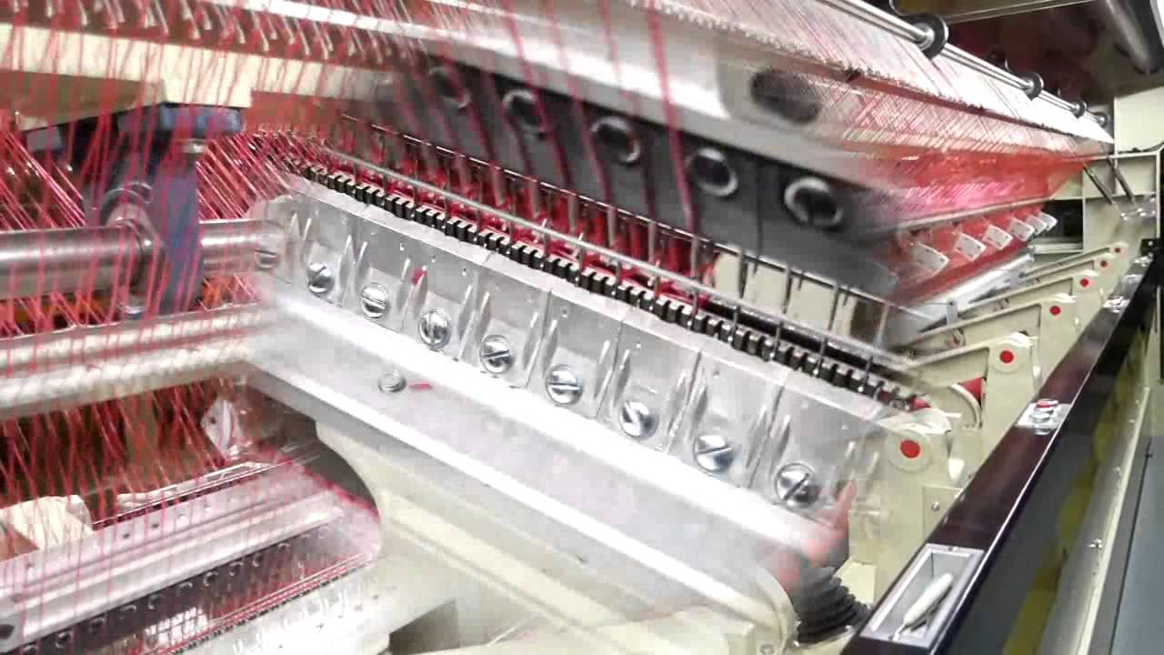 10 meter wide shade net making machine (DR1 series machine) - YouTube