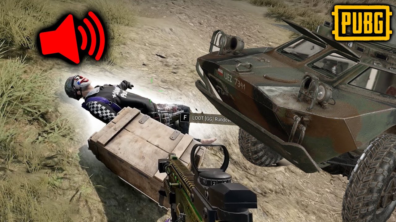 BRDM TRIGGERS PLAYERS - PUBG - YouTube