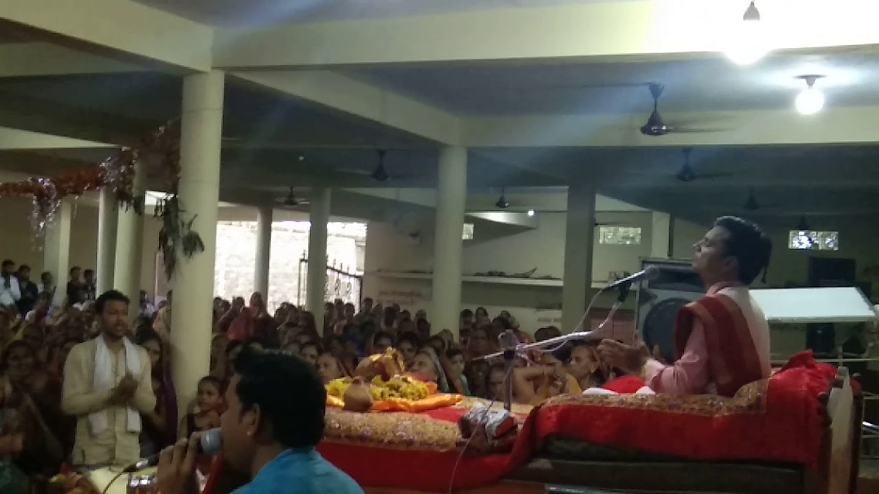 Narmda puran in dhasgaon by ashvin yadavji - YouTube