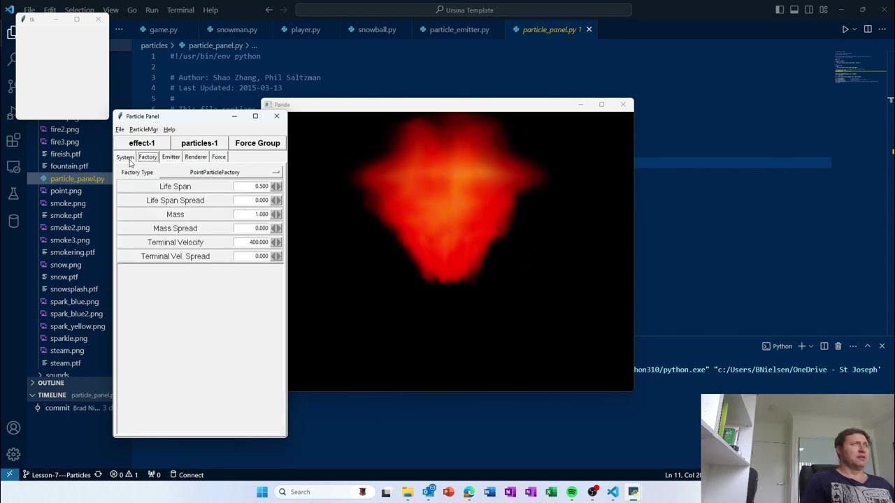 3D Python with Ursina - Lesson 7 - Particles - YouTube