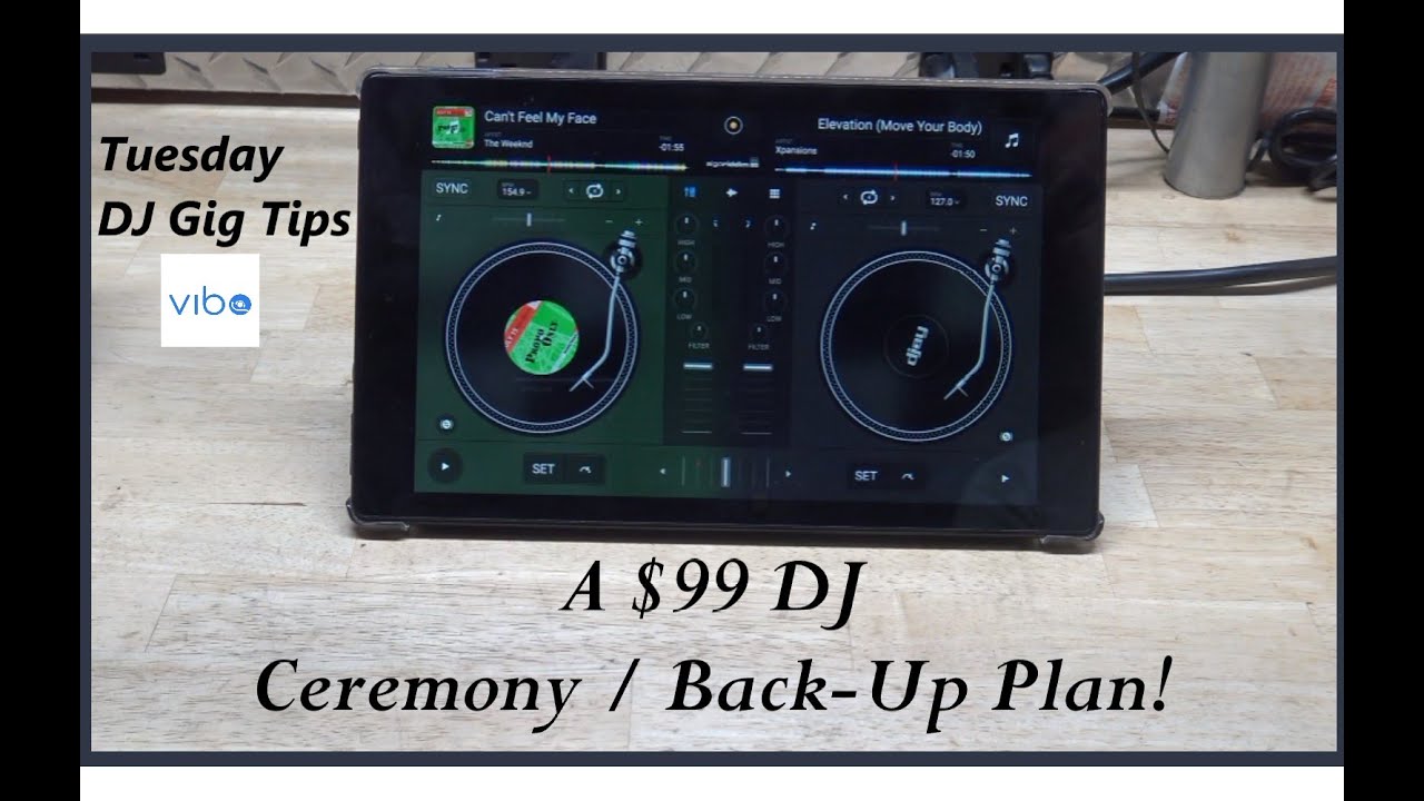 A $99 DJ Ceremony / Back Up 2021 With An Amazon Fire Tablet & The DJay ...