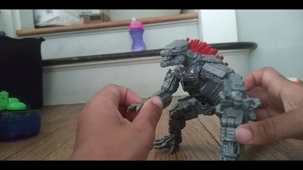 Mega godzilla toy from hasbro - YouTube