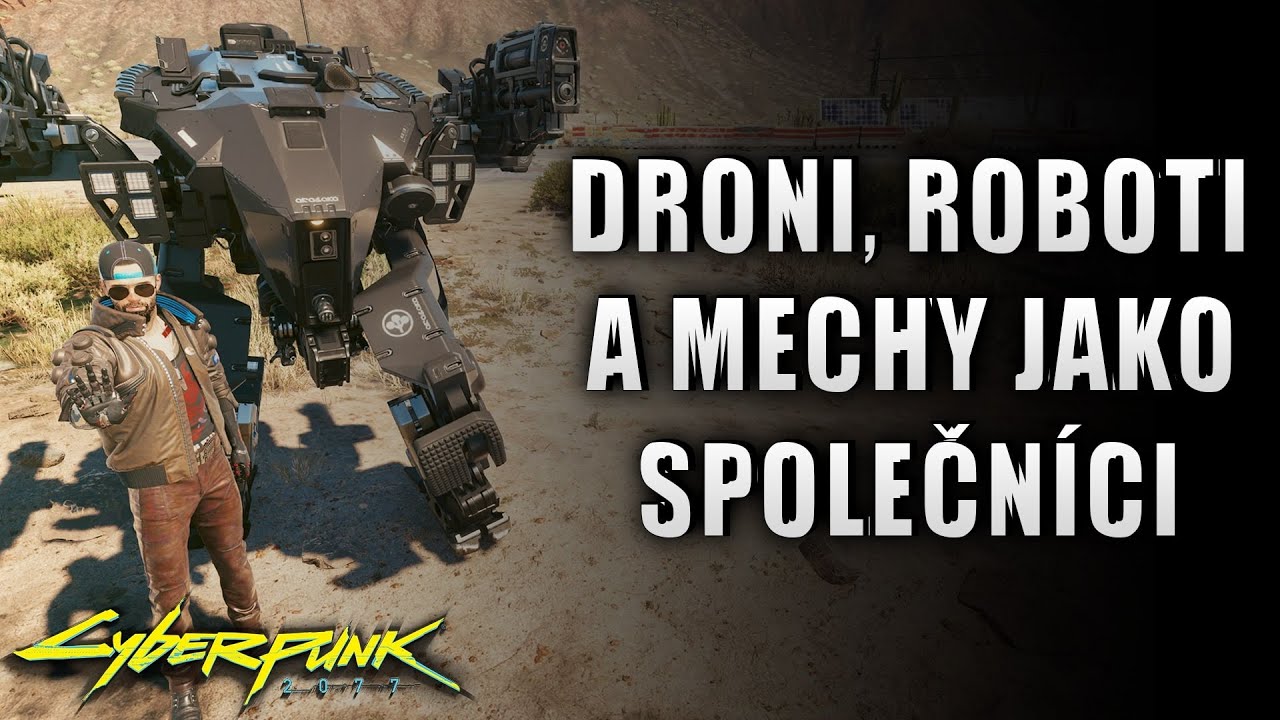 Je libo dron, robot či mech? | Cyberpunk 2077 mods | CZ Guide #32 ...