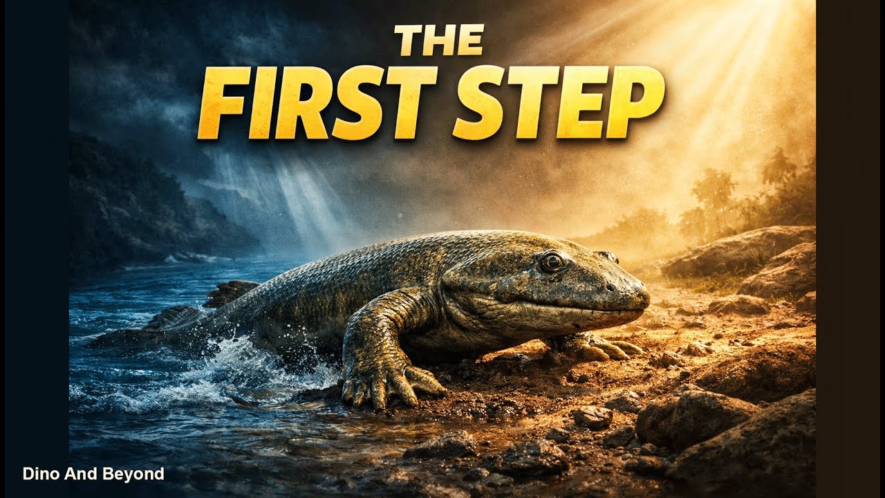 The First Animal to Ever Walk on Land - YouTube