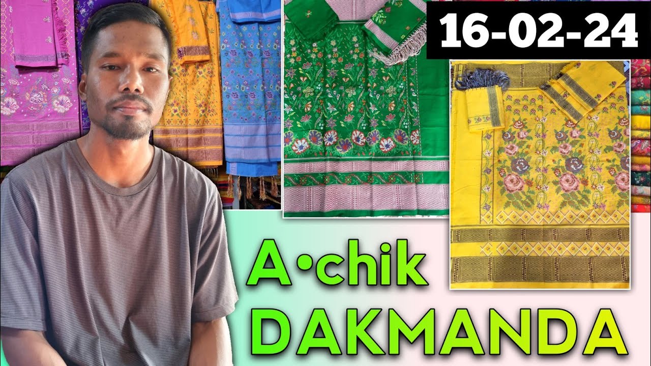1 Piece 2 Piece 3 Piece Kom Damni aro Damni A•chik Dakmanda | Garo ...