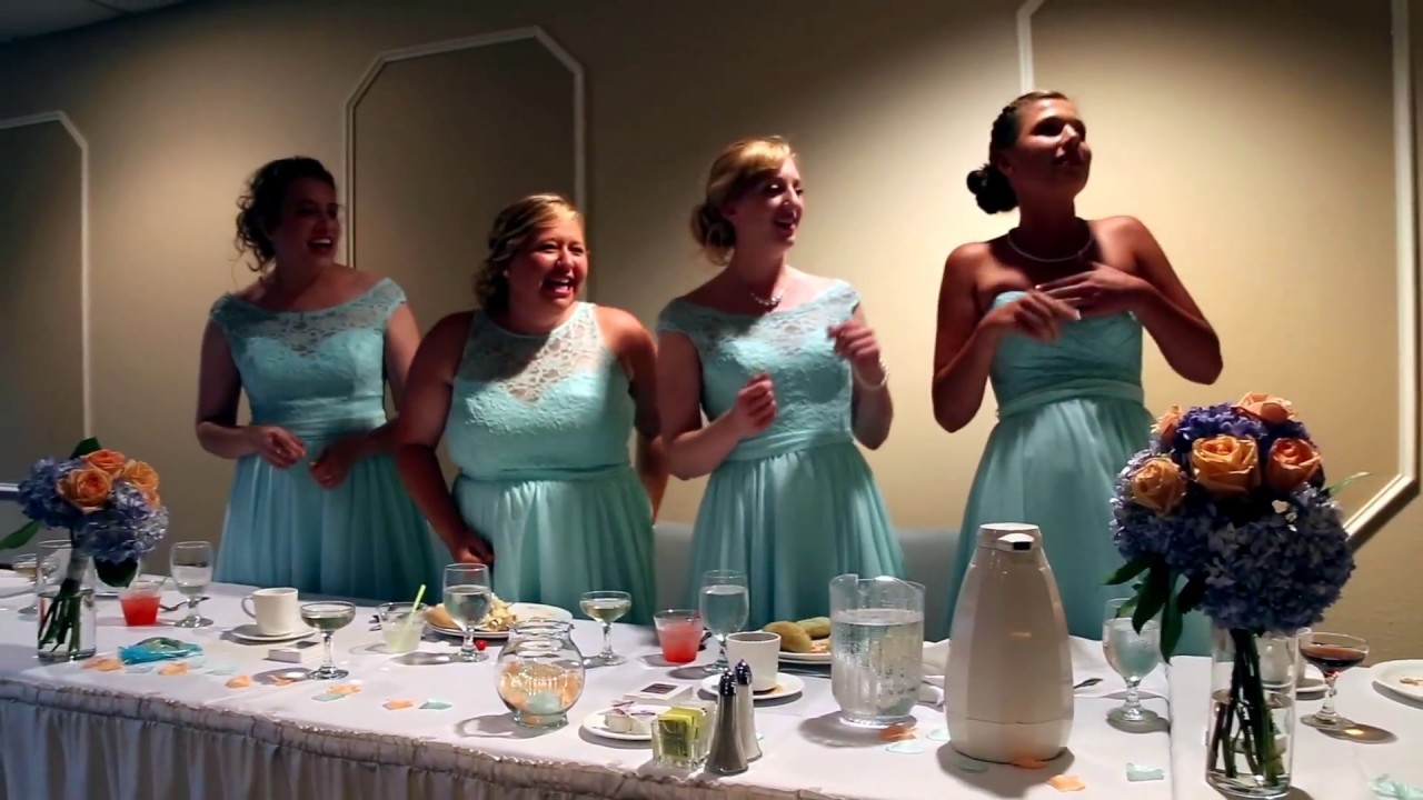 Erin & Michael's Reception - Songs and Speeches - YouTube