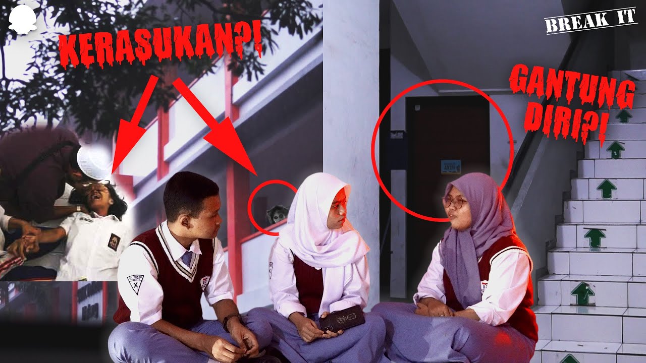 KERASUKAN HINGGA PENAMPAKAN?! 👻👻😨😨 KESAKSIAN DARI ANAK YANG PERNAH DIGANGGU!! | #BreakIt EP. 3 ...