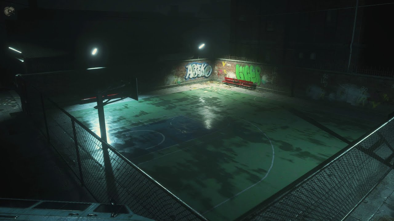 Resident Evil Ambience | BASKETBALL COURT | Relax, Sleep & Study - YouTube