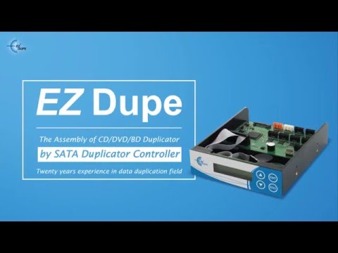 EZ Dupe - The Assembly of CD DVD BD Duplicator by SATA Controller - YouTube
