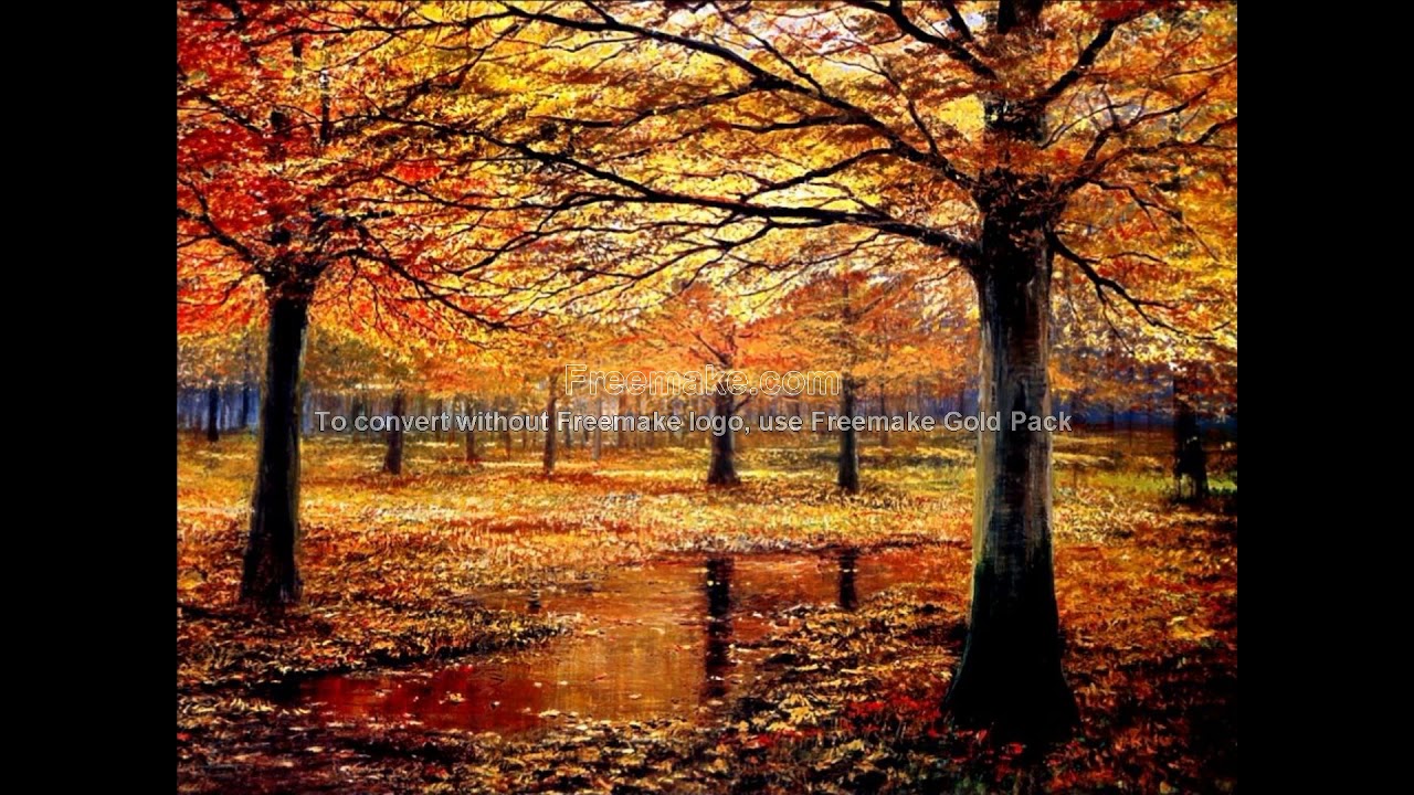 Charles Baudelaire - Chant d'automne - YouTube