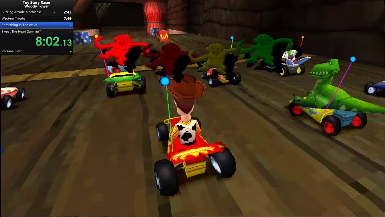[Speedrun] Toy Story Racer - Woody Tower - 47:10 - YouTube