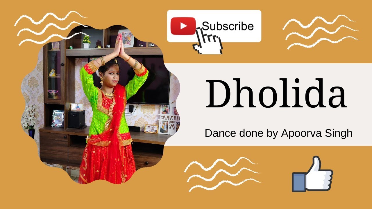 Dholida | Gangubai Kathaiwadi | Dance done by Apoorva Singh💚 - YouTube