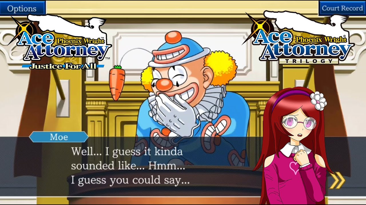Ace Attorney Justice for all - case 3 (trial 4/5) ep 35: Moe's ...