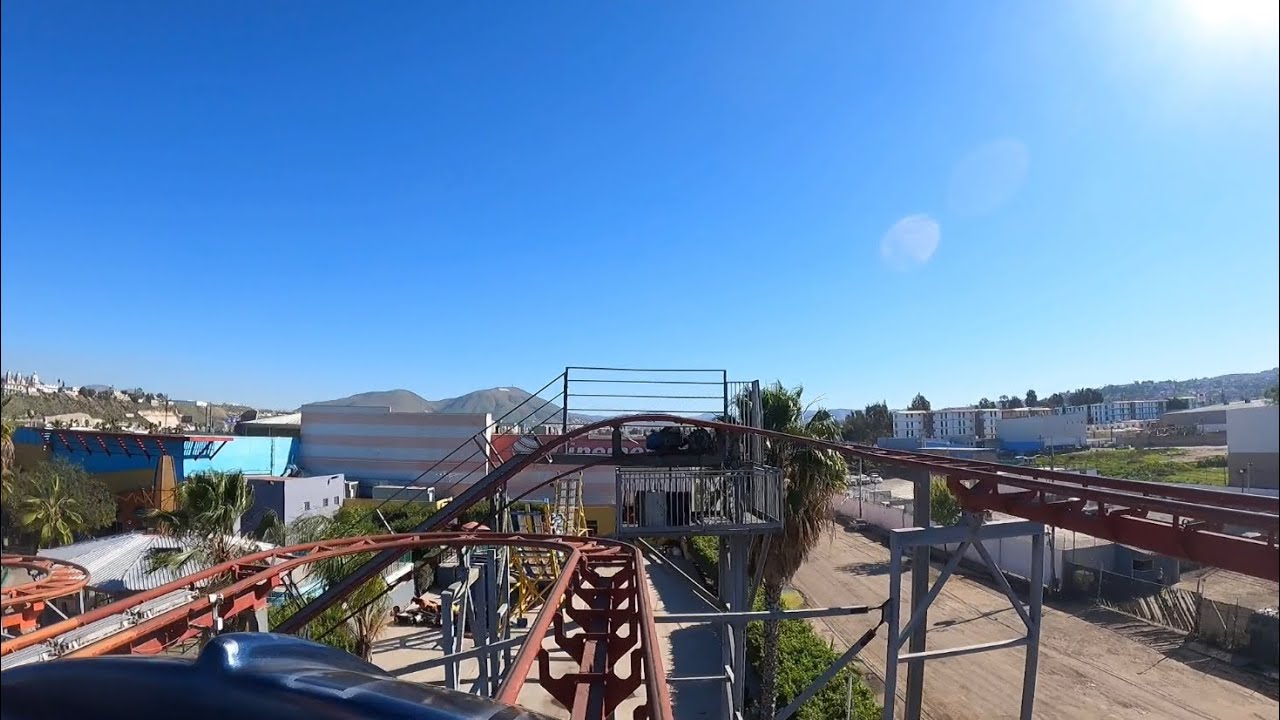 Raton Loco SKETCHY Wild Mouse Roller Coaster 4K POV! | Mundo Divertido ...