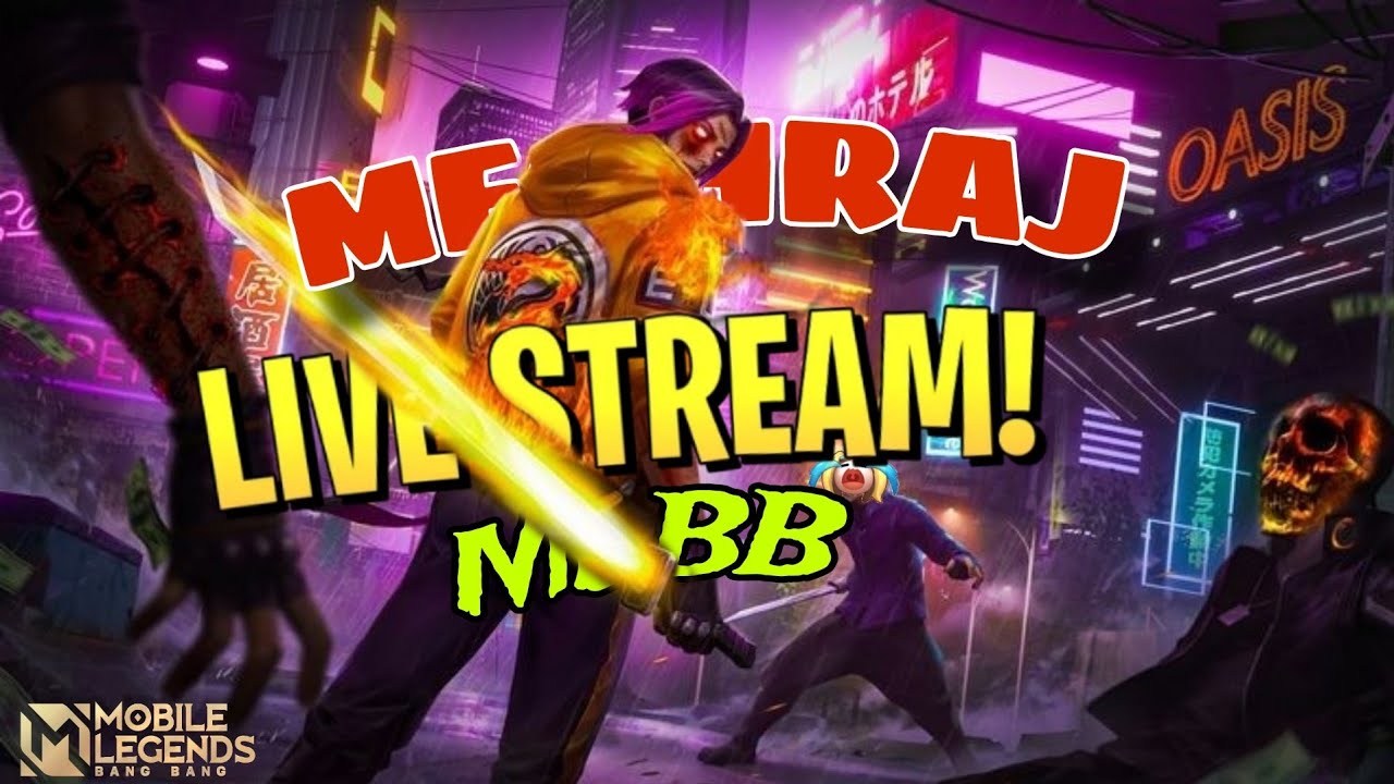 MLBB LIVE STREAM NEW SEASON RANK PUSH | MEGHRAJ0076 - YouTube