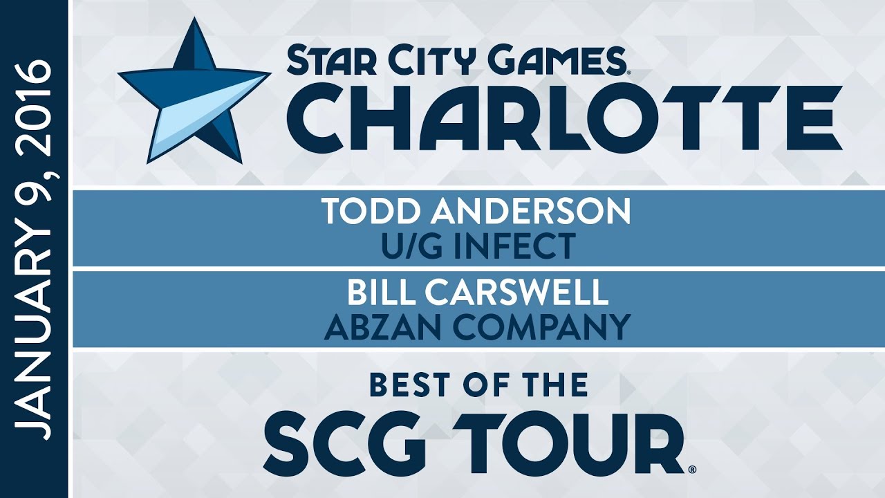 Best of the SCG Tour: Todd Anderson VS Bill Carswell [Magic: the ...