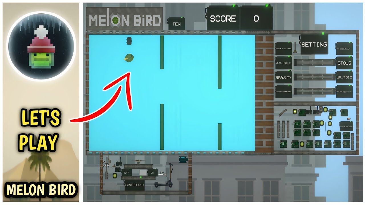 Melon Playground | Melon Bird Game | Top Popular Mod | Melon Sandbox | Workshop Top Mod - YouTube