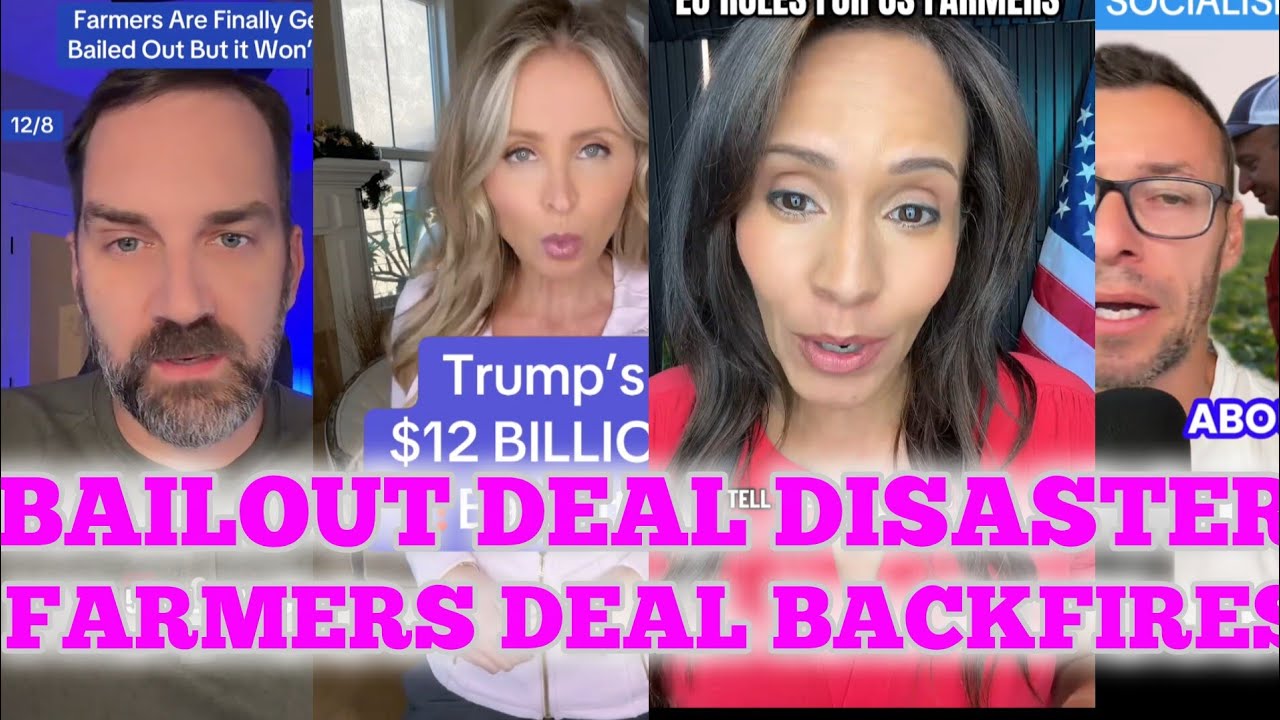 Disaster for Trump: $12B Farmer Deal Blows Up in His Face - YouTube