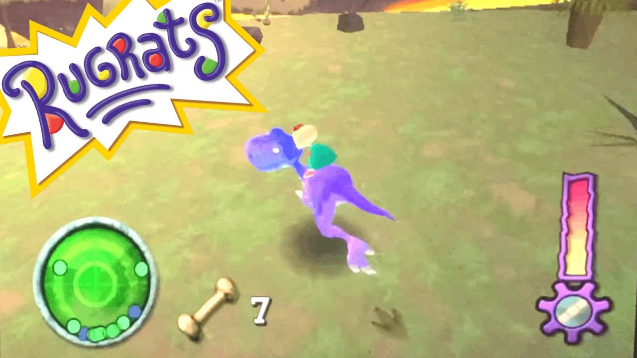 Nostalgic gaming: RUGRATS Royal Ransom FULL Rex Riding - YouTube