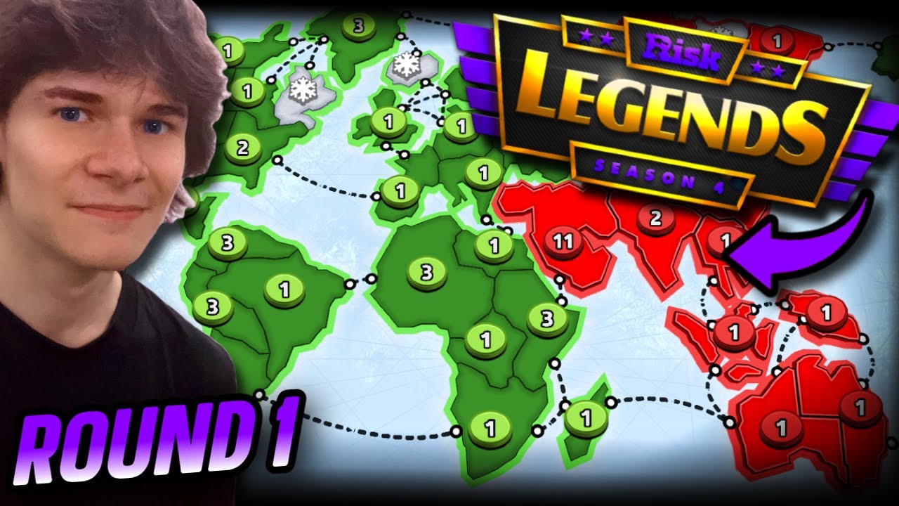 RISK Legends Tournament Round 1 - YouTube