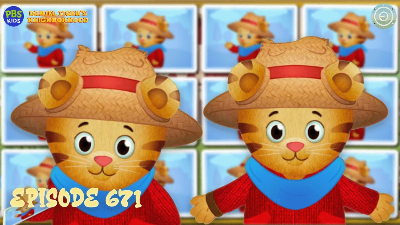 Daniel Tiger Neighborhood Barnyard Match Episode 671 - YouTube