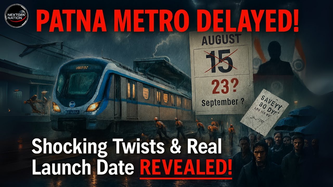 Patna Metro DELAYED! Shocking Twists Behind August 15 Postponement ...