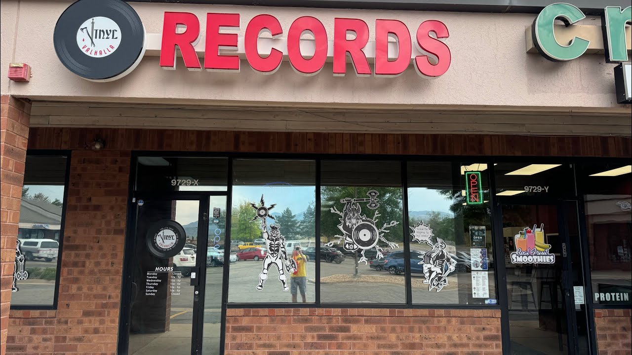 Vinyl Valhalla Record Store Tour and another old friend brought back ...