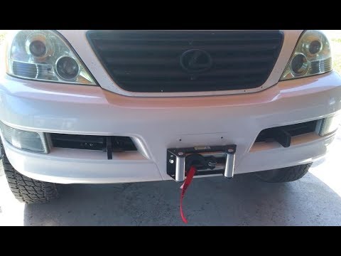 2006 Lexus GX470 Hidden Winch Mount - YouTube