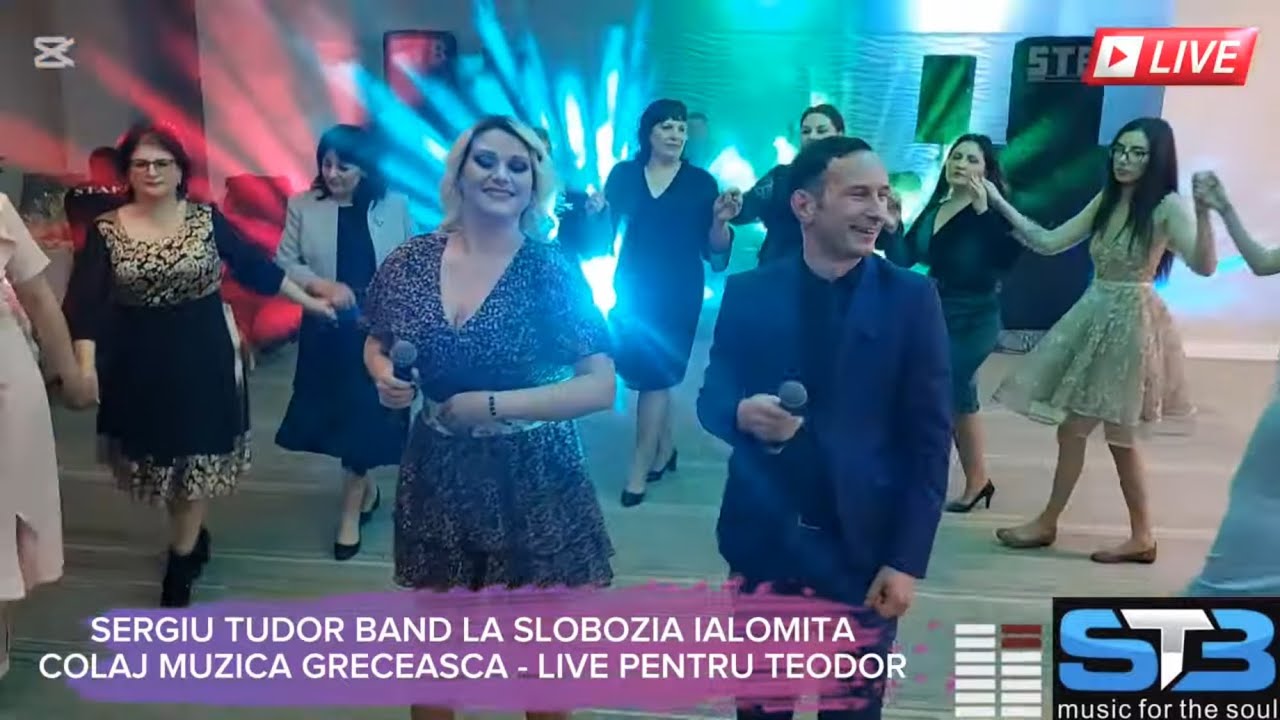 SERGIU TUDOR LA SLOBOZIA IALOMITA - MUZICA GRECEQSCA LIVE 100% - YouTube