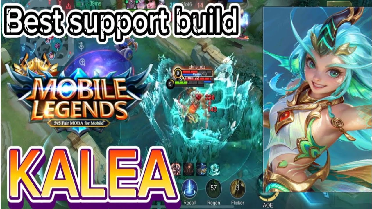 New Hero Kalea Gameplay|| Top 1 global build|| Mobile Legends - YouTube