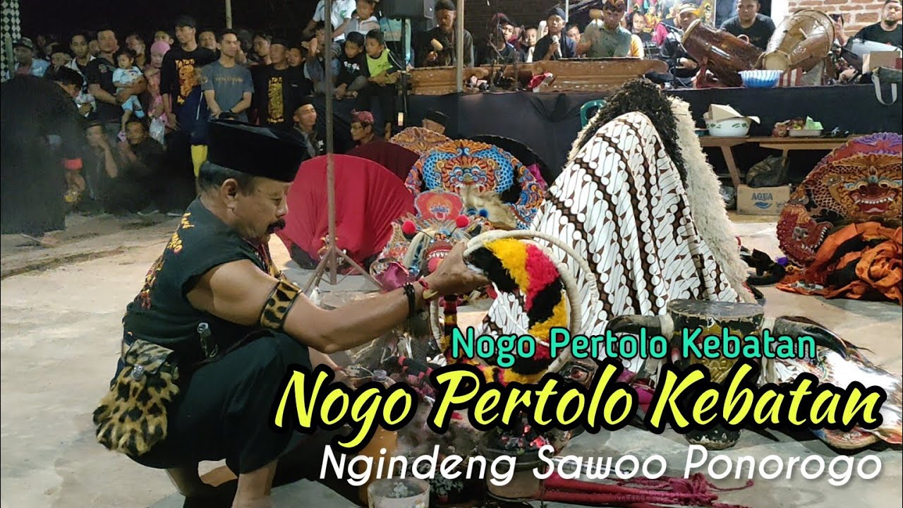 Ritual Awal Seni Kreasi Jaranan Nogo Pertolo Kebatan Desa Ngindeng ...