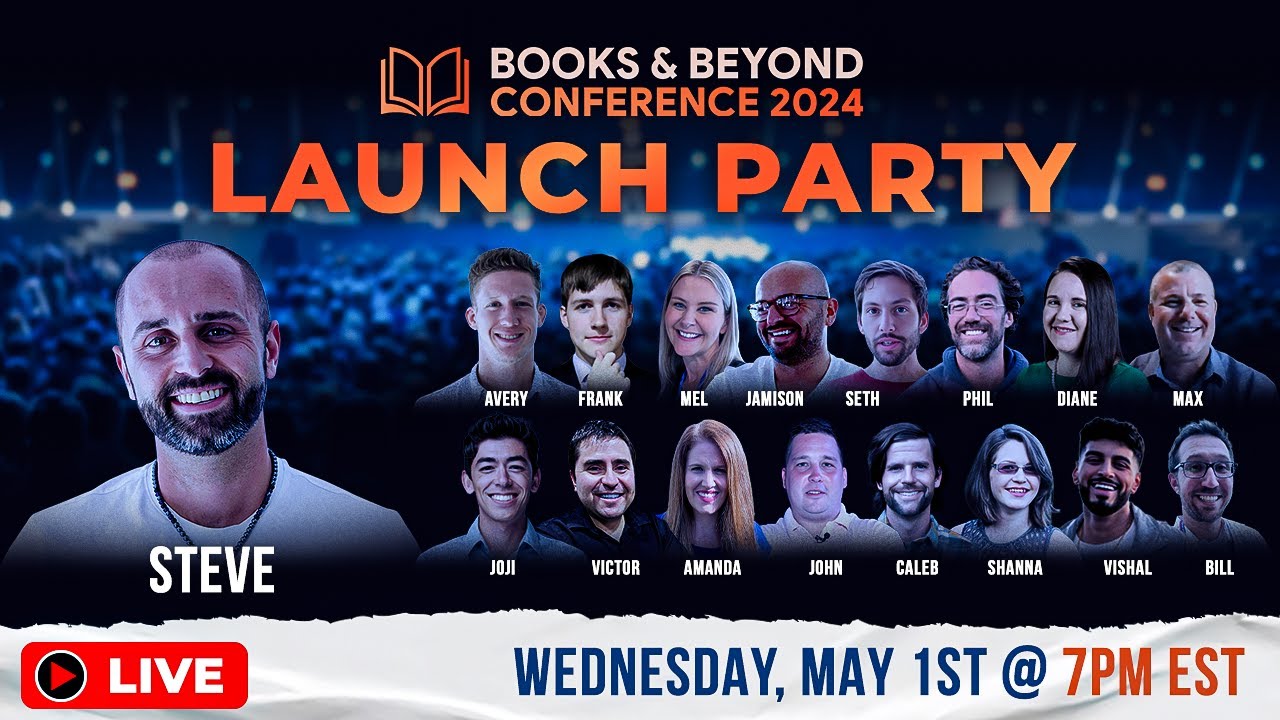 Books & Beyond Conference 2024 LAUNCH PARTY! - YouTube
